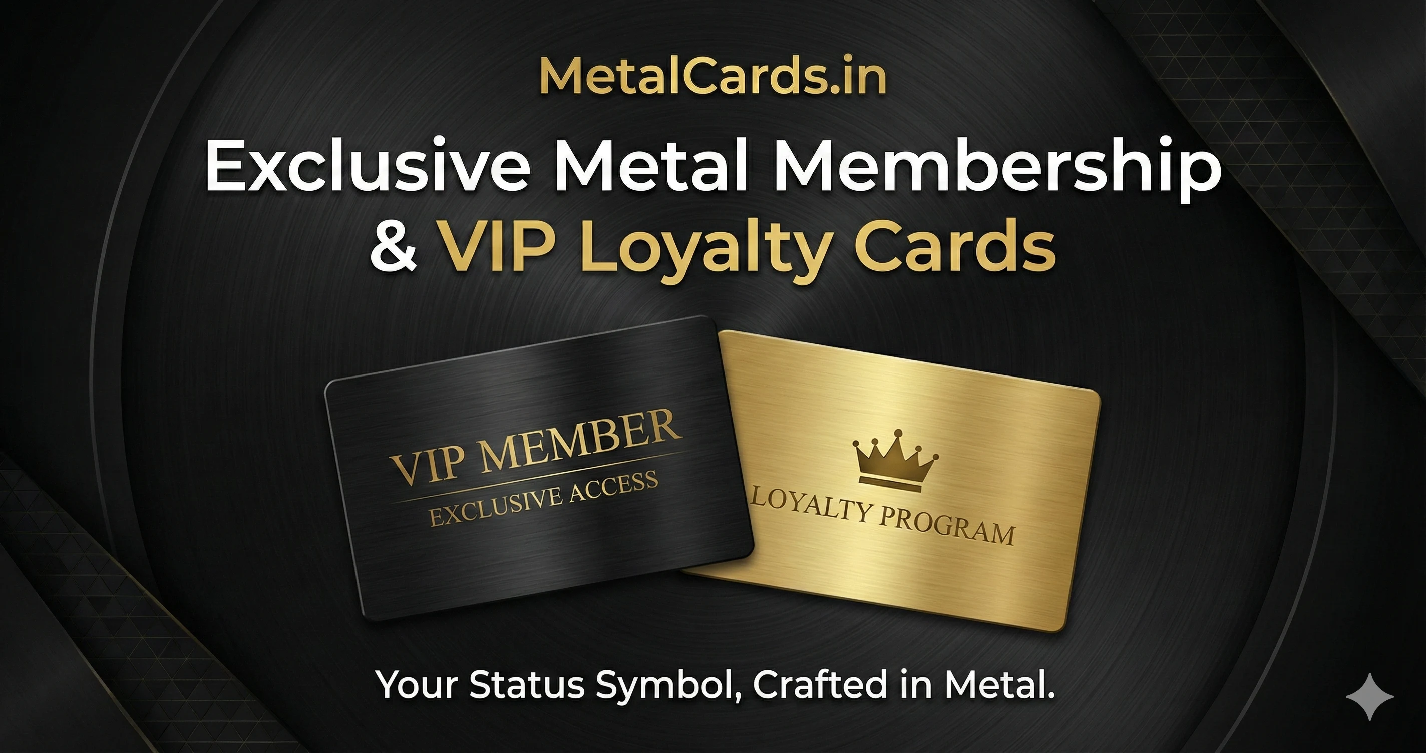 Exclusive Metal Membership & VIP Loyalty Cards | MetalCards.in